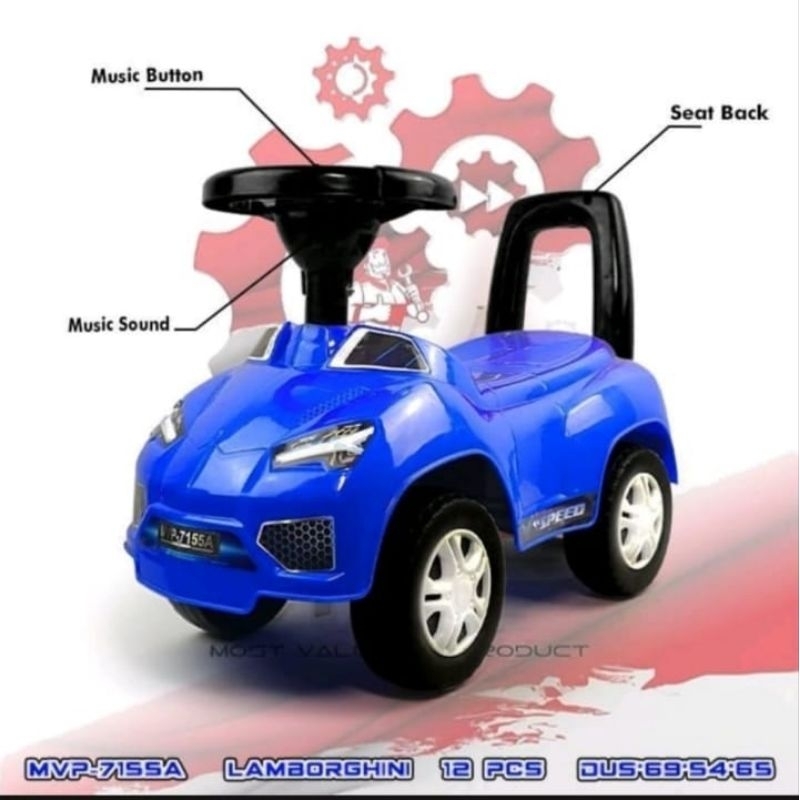 Jual MVP TOYS MAINAN ANAK MOBIL DORONG DUDUK BISA DI NAIKI MOBIL ...