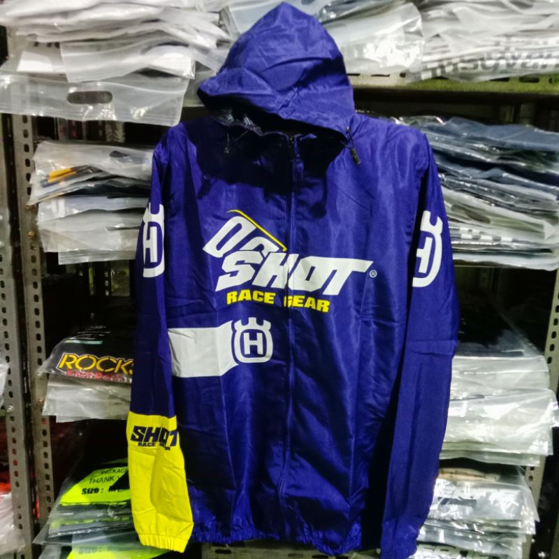 Jual JAKET RUNING PARASUT HUSQVARNA MX TRAIL MOTOR CROSS RACING ...