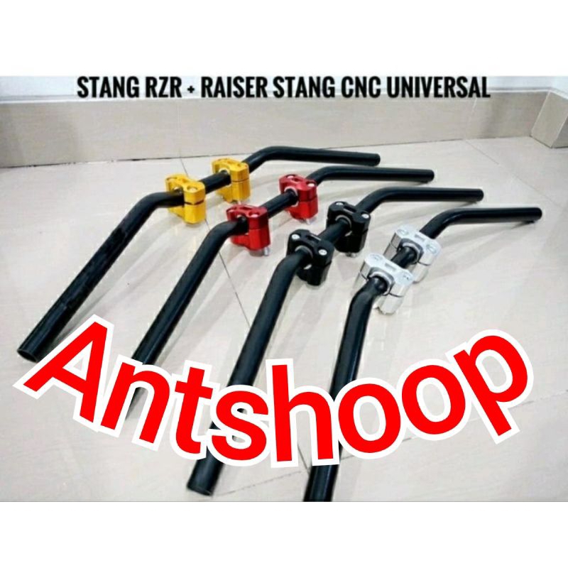 Jual Paket Stang RZR Plus Raiser Stang Cnc Protaper Satria Fu Vixion ...