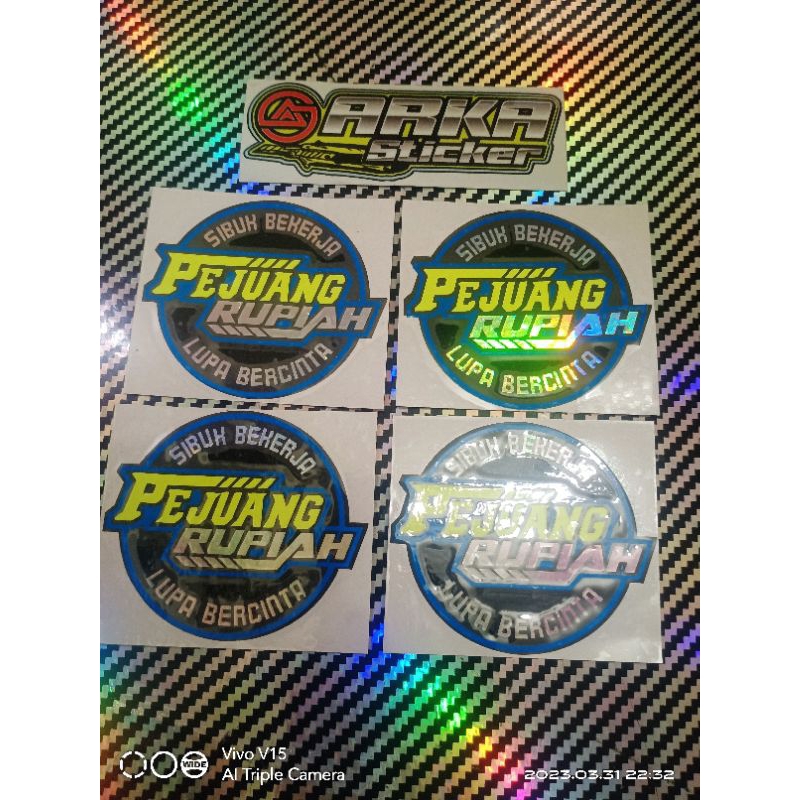 Jual STICKER PEJUANG RUPIAH UKURAN 6,5x7cm | Shopee Indonesia
