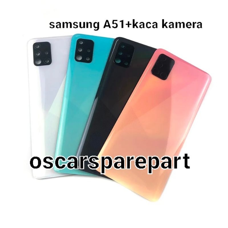 Jual BACKDOOR BACK TUTUP KESING BELAKANG SAMSUNG A51 PLUS KACA KAMERA ...