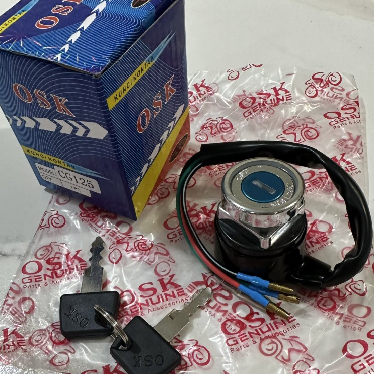 Jual ONLY OSK CG125 KUNCI KONTAK MOTOR CG 125 CB100 CB 100 GL MAX TIGER WIN | Shopee Indonesia