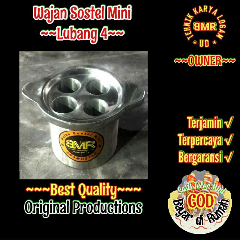 Jual WAJAN SOSTEL MINI 4 LUBANG | Shopee Indonesia