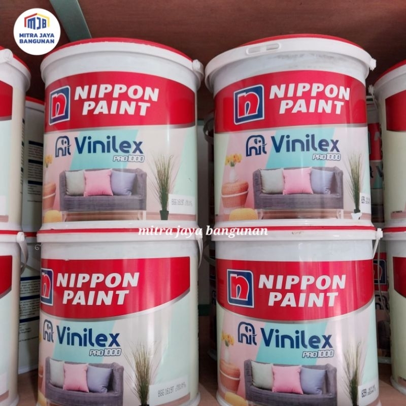 Jual VINILEX PRO 1000 WARNA CAT TEMBOK PLAFON GALON 4,5 KG - CAT TEMBOK ...