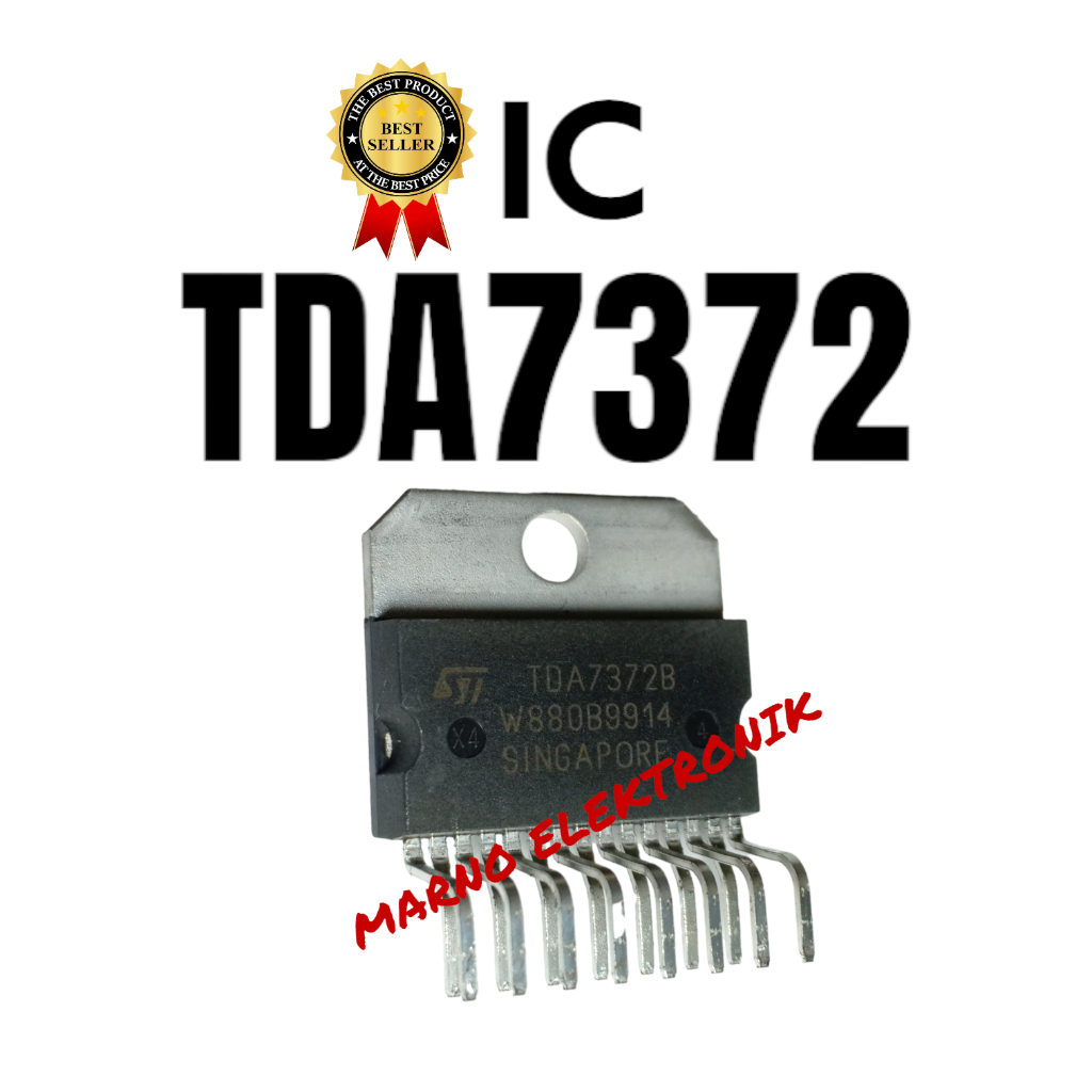 Jual IC TDA 7372 TDA7372 TDA7372B TDA 7372B ASLI ORI ORIGINAL | Shopee Indonesia