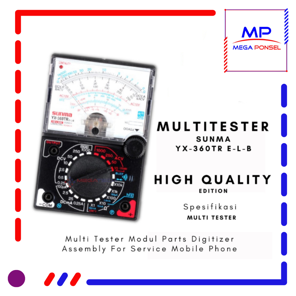 Jual Alat Service Multitester Sunma YX 360 E-L-B | Shopee Indonesia