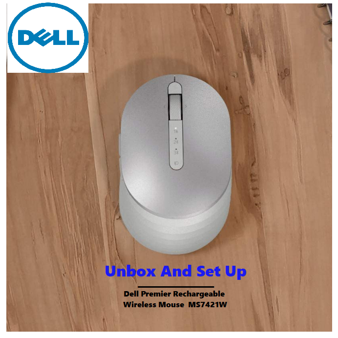 Jual Dell Premier Rechargeable Wireless Mouse MS7421W Original | Shopee ...