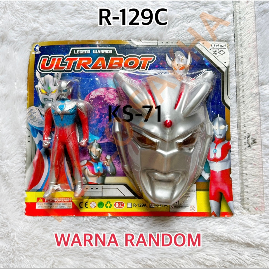 Jual MAINAN R-129C LEGEND WARRIOR ULTRABOT TOPENG ULTRAMAN ROBOT ...