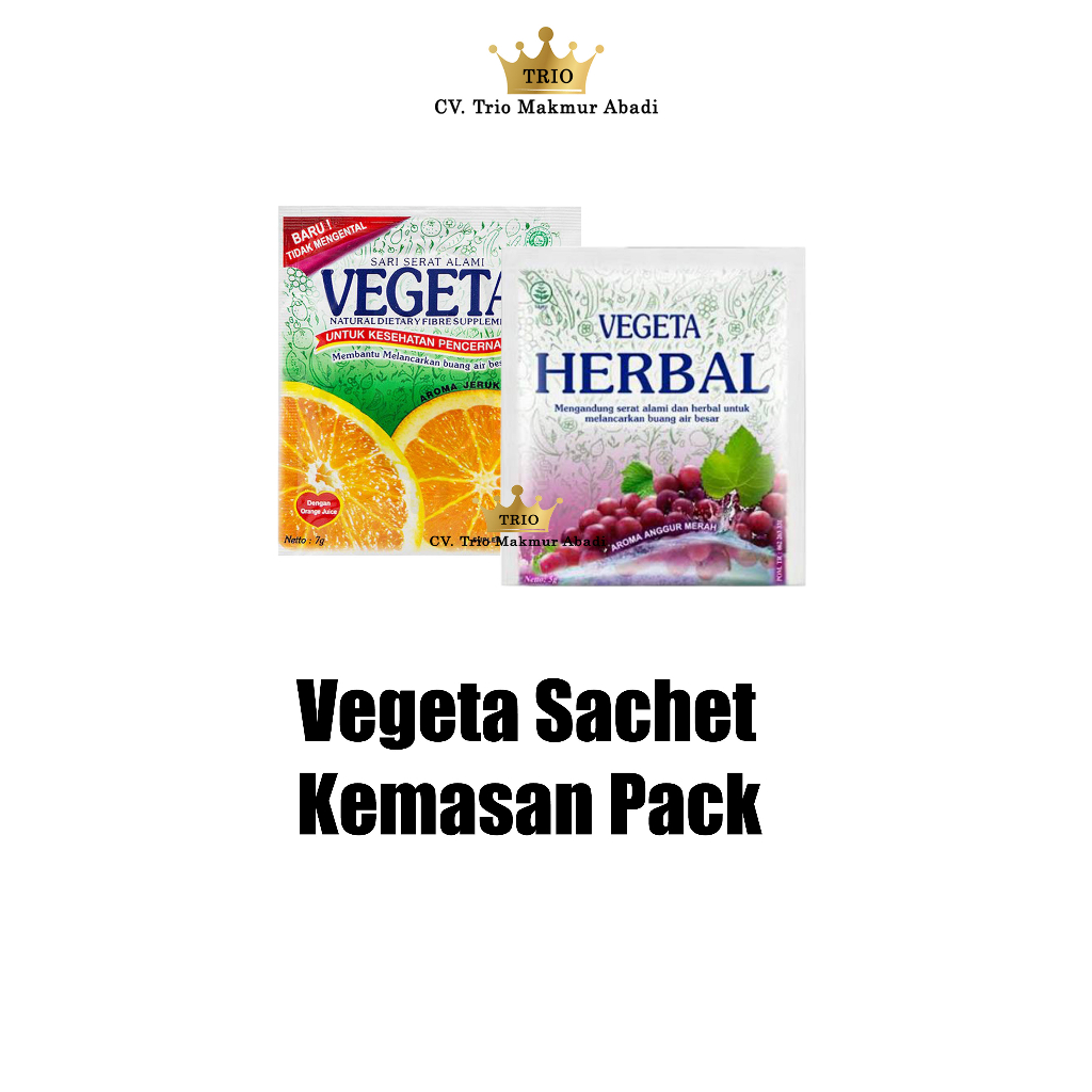 Jual Vegeta Herbal Sachet Kemasan Pack | Shopee Indonesia