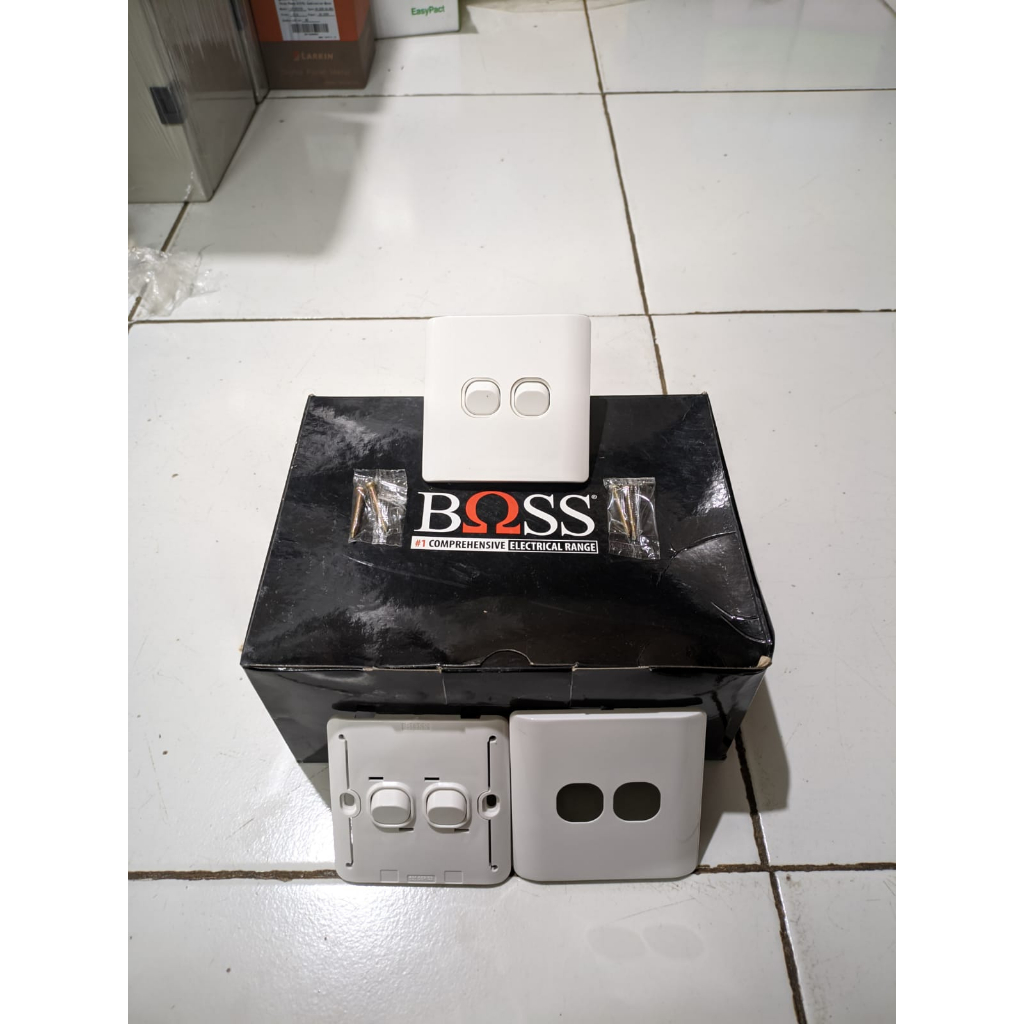 Jual SAKLAR SERI/2GANG MERK BOSS MODEL CLIPSAL | Shopee Indonesia