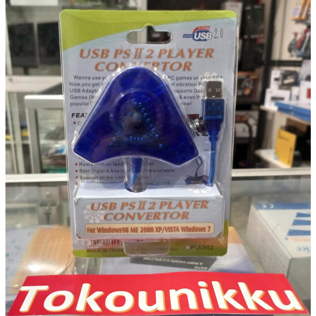 Jual Converter USB to Playstation Dual Stick | Shopee Indonesia