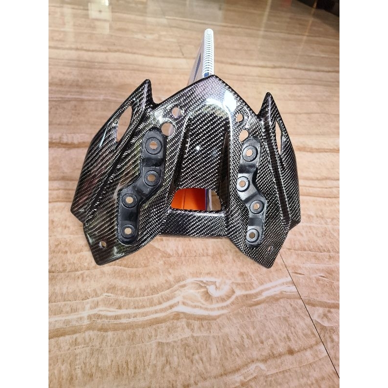 Jual New xmax connected V2 panel kedudukan windshield carbon kevlar ...