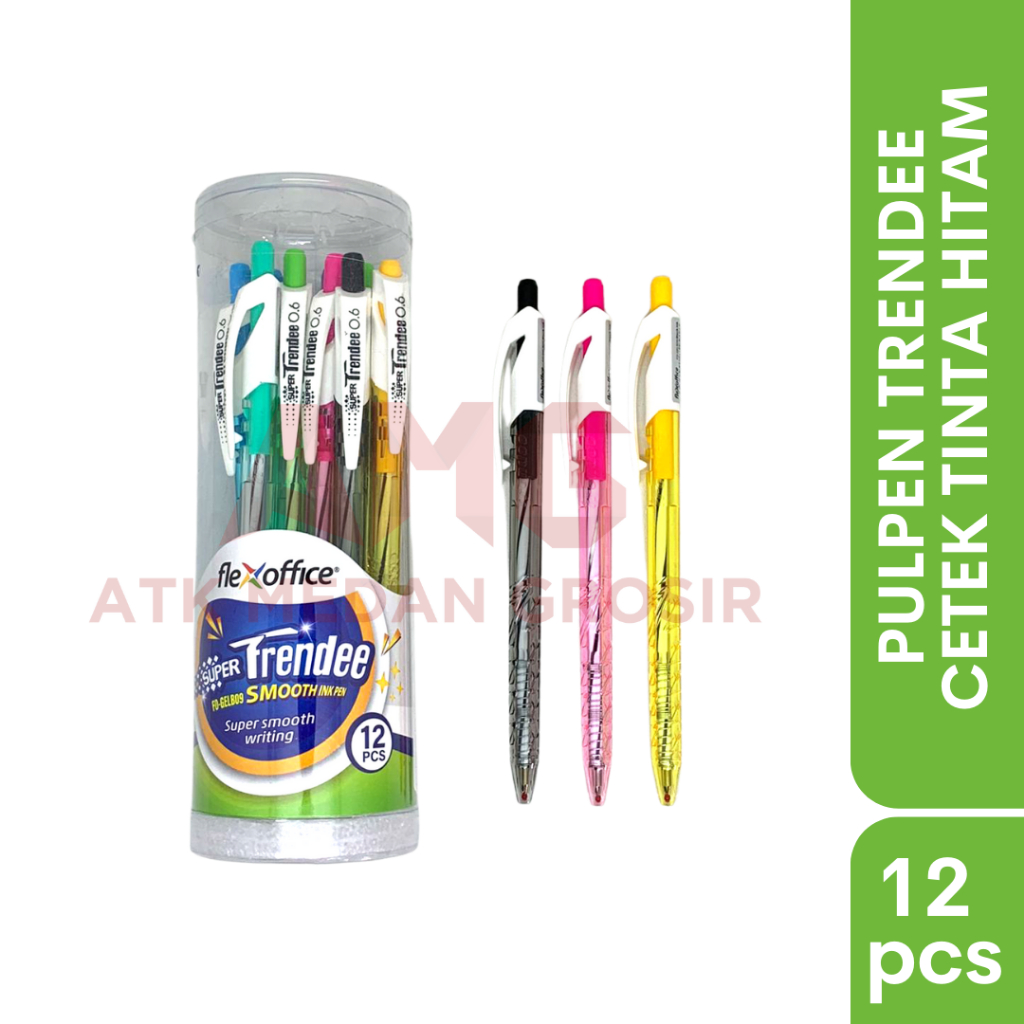 Jual PULPEN TRENDEE CETEK TABUNG ISI 12 PCS | Shopee Indonesia