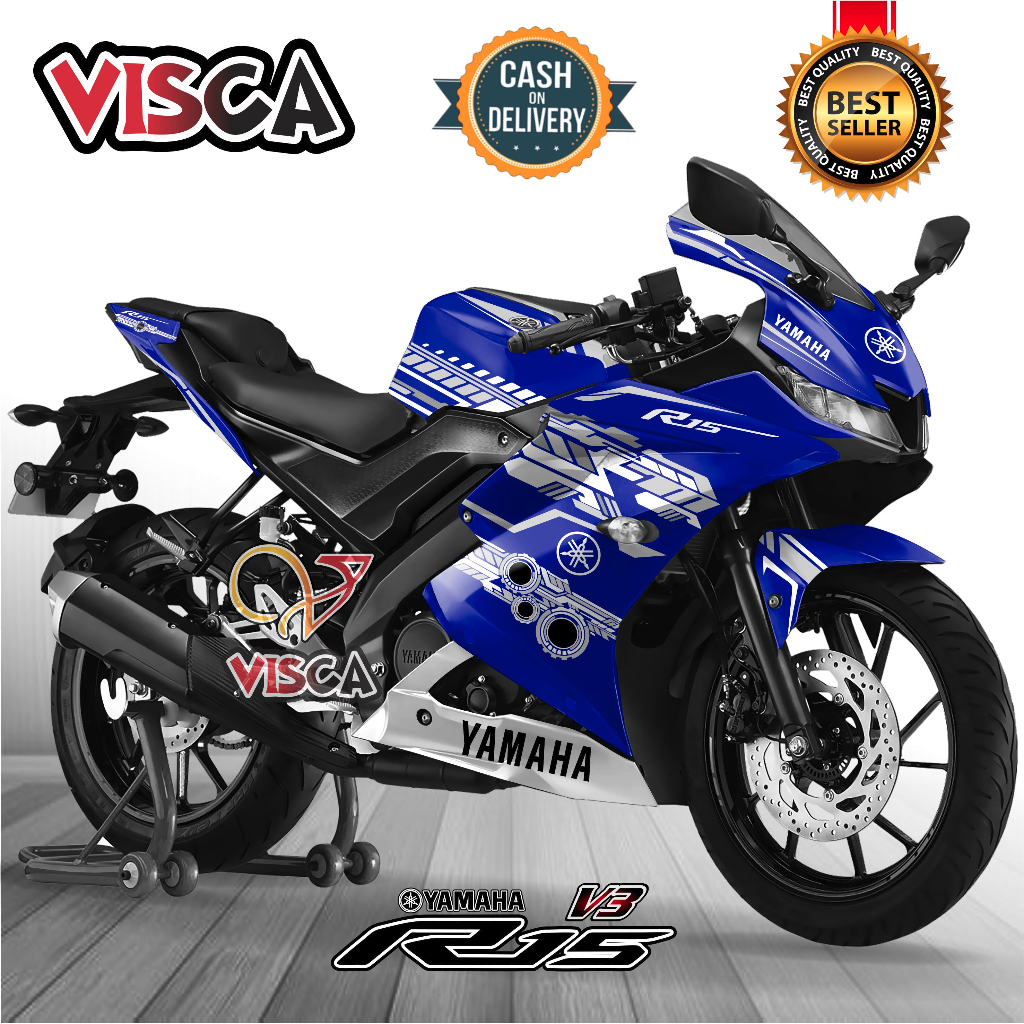 Jual (COD) Decal R15 V3 Full Body Keren Stiker R15 V3 Full Body Keren ...