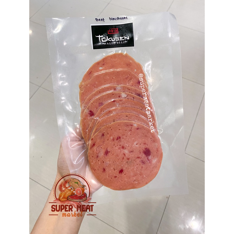 Jual Beef Luncheon Slice Tokusen Wagyu 250gr HALAL100% | Shopee Indonesia