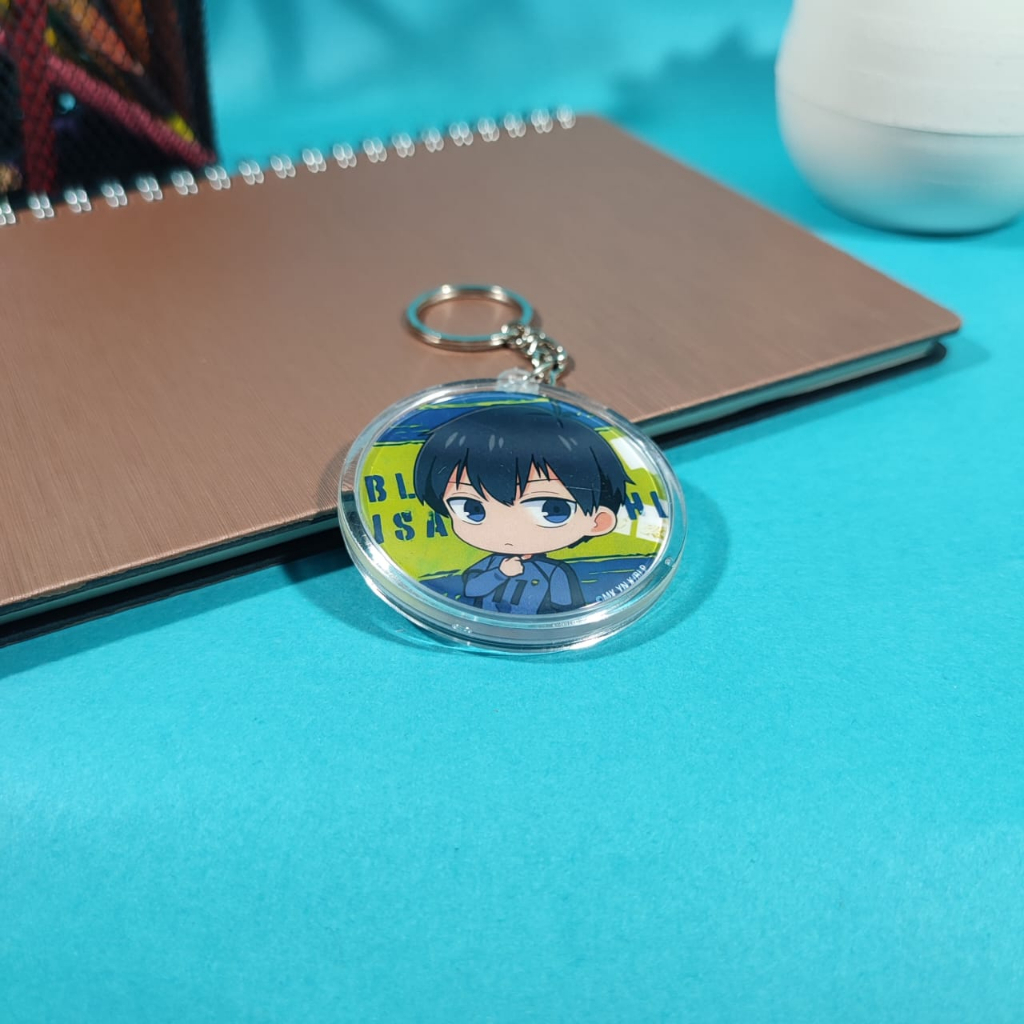 Jual Keychain Anime Blue Lock - Ganci Anime Blue Lock - Gantungan Kunci ...
