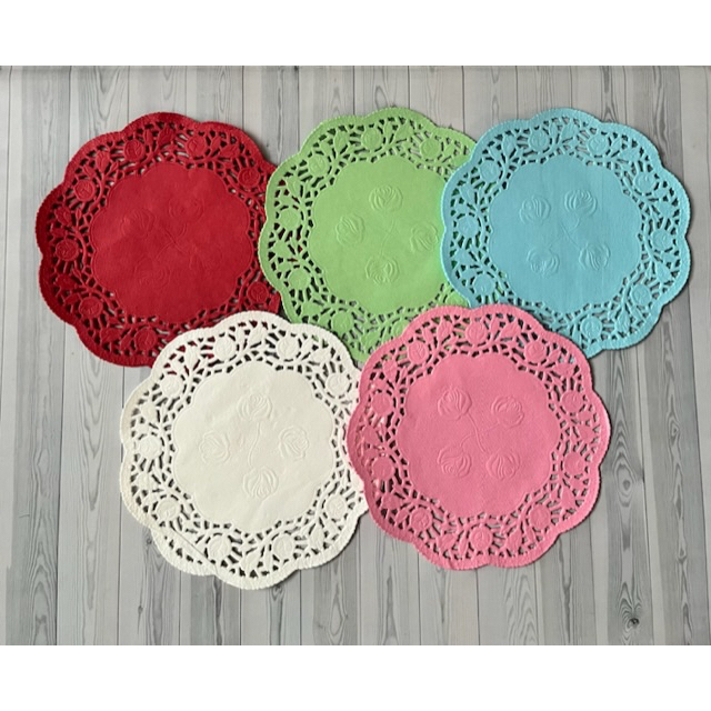 Jual 10pcs paper doilies doyles paper kertas roti doily paper doyley ...