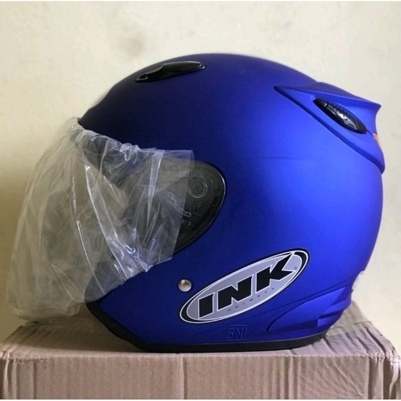 Jual HELM CENTRO ORIGINAL MERK FNK BONUS STIKER INK | Shopee Indonesia