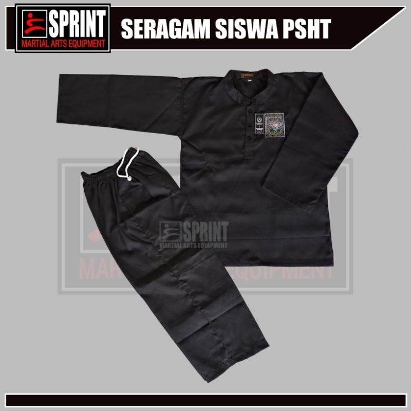 Jual Seragam Silat PSHT - Baju Sakral Pencak Silat SH Terate Model ...