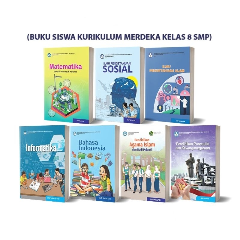 Jual Buku Kelas 8 / VIII SMP / MTs Kurikulum Merdeka / Penggerak Kurikulum Merdeka 2021 ...