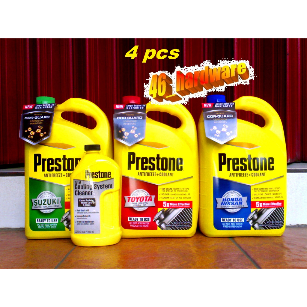 Jual Prestone Antifreeze + Coolant GREEN SUZUKI RED TOYOTA BLUE HONDA ...