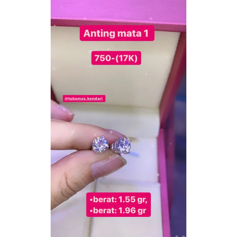 Jual anting paku mata 1 (750-17K) | Shopee Indonesia
