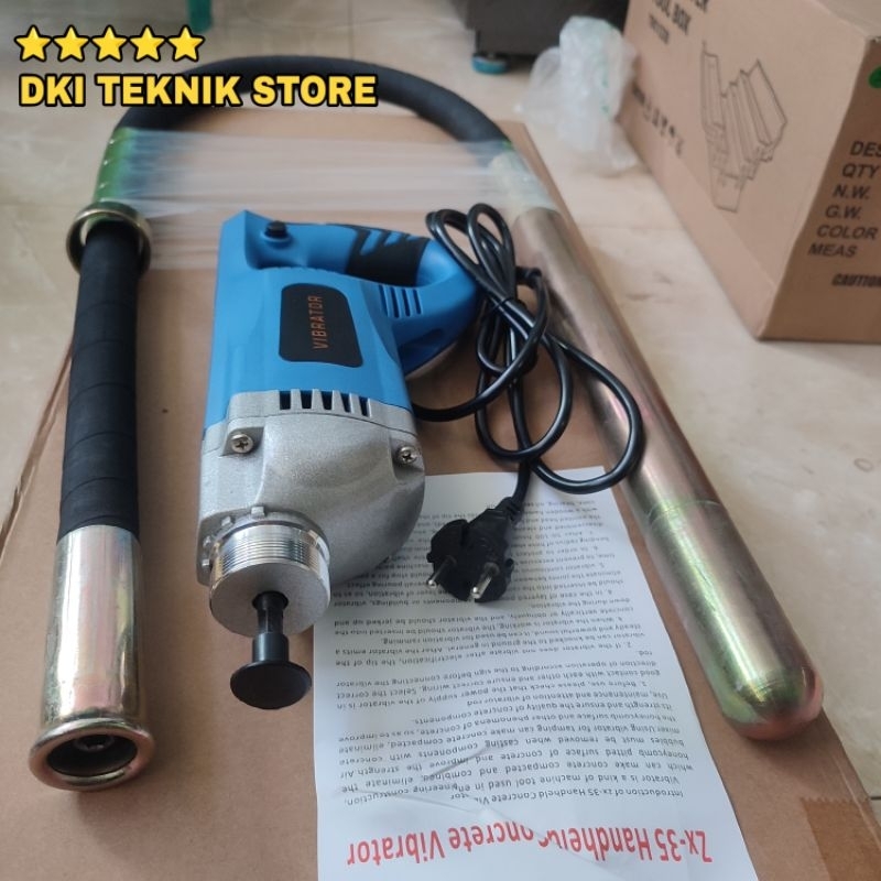 Jual Mesin Pemadat Beton Elektrik 35 Mm OPT Viblator Alat Pemadat Cor ...