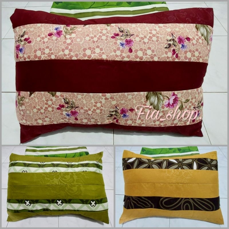 Jual Sarung bantal guling sambung premium rapi bahan polymicro halus ...