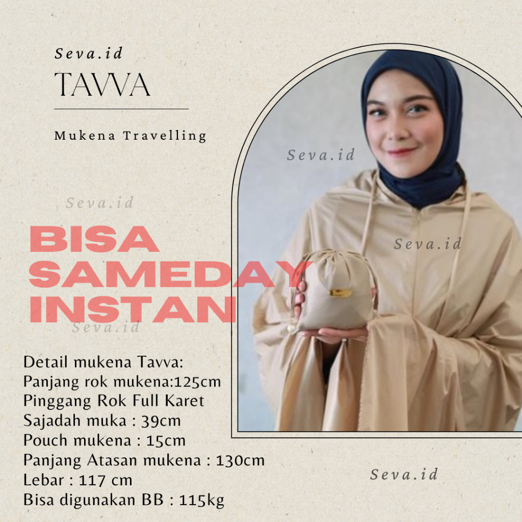 Jual MUKENA TAVVA ORIGINAL TERMURAH MUKENA TRAVELLING MUKENA MINI TAVVA ...