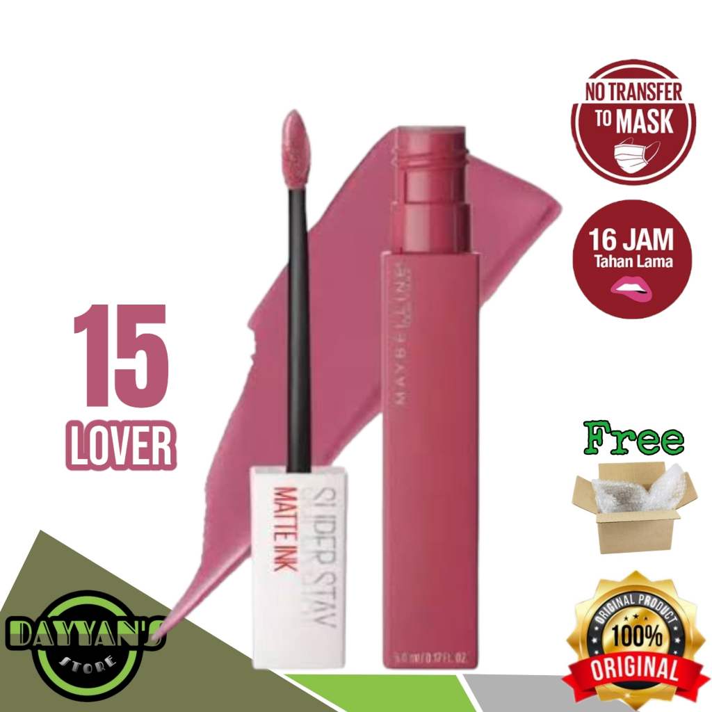 Jual Maybelline Superstay Matte Ink - 15 Lover | Shopee Indonesia