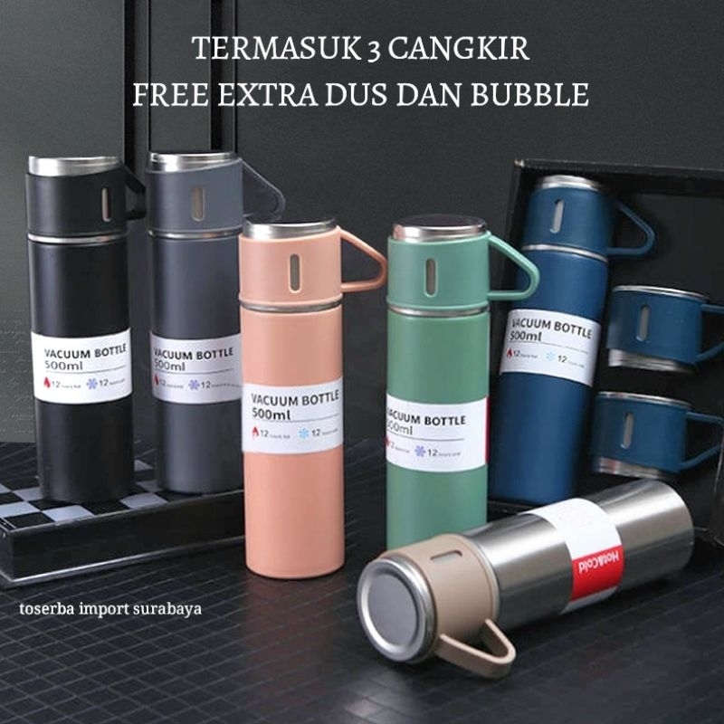 Jual TERMOS AIR PANAS STAINLESS TUMBLER VAKUM FLASK HAMPERS | Shopee ...