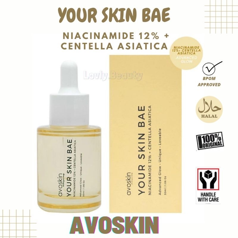 Jual Avoskin Your Skin Bae Niacinamide 12% + Centella Asiatica Serum ...