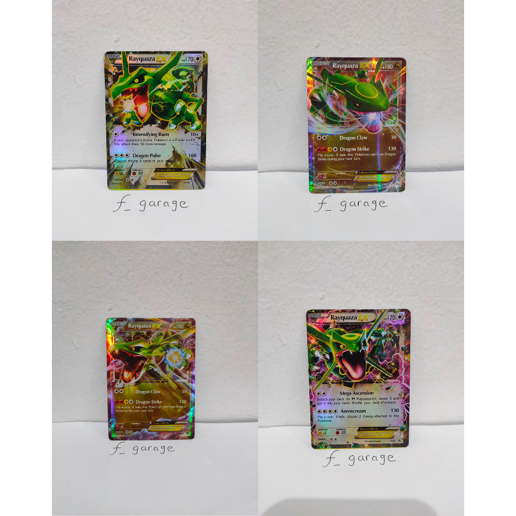 Jual Rayquaza EX Hologram Pokemon Card Kartu TCG Basic | Shopee Indonesia