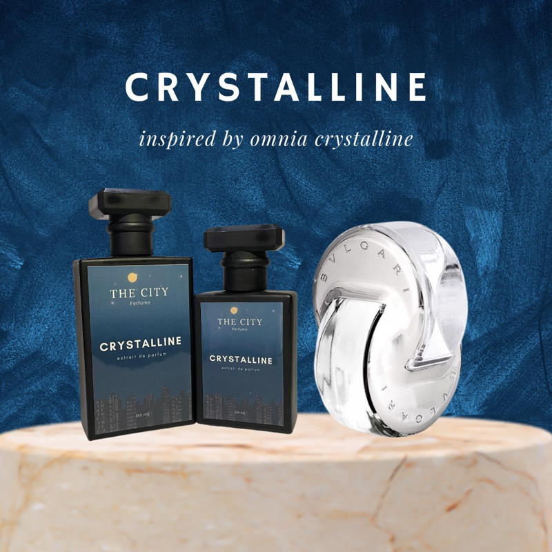 Jual PARFUM WANITA INSPIRED CRYSTALLINE by THE CITY PERFUME | Shopee ...