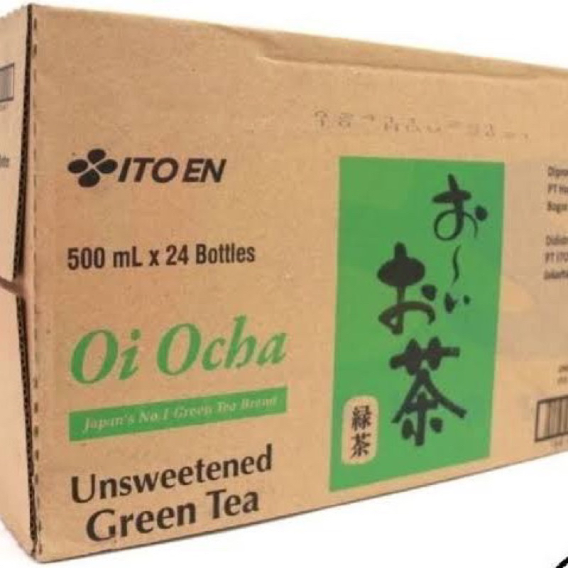 Jual Itoen / Ito En Japanese Green Tea Oi Ocha 500ml / 500 Ml 1 Dus ...