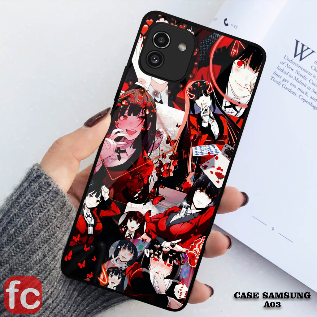 Jual Case Glossy Samsung A03 [FR53] Anime Girl Yumeko Jabami Kakegurui ...