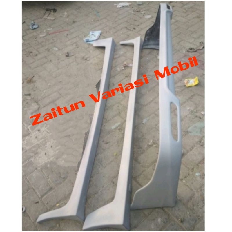 Jual bodykit side skirt & belakang kijang innova luxury 2012-2014 body ...