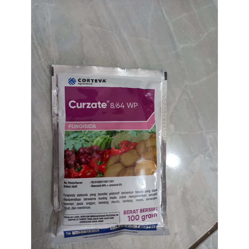 Jual CURZATE 100GR FUNGISIDA sistemik 8/64WP pengendali busuk daun ...