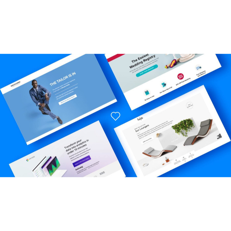 Jual 100+ LANDING PAGE HTML CSS UI / UX MODERN TEMPLATE | Shopee Indonesia