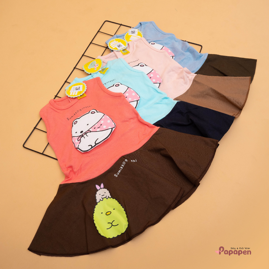 Jual Cloud Bird Dress Anak Perempuan Sumiko (1-2 Tahun) | Shopee Indonesia