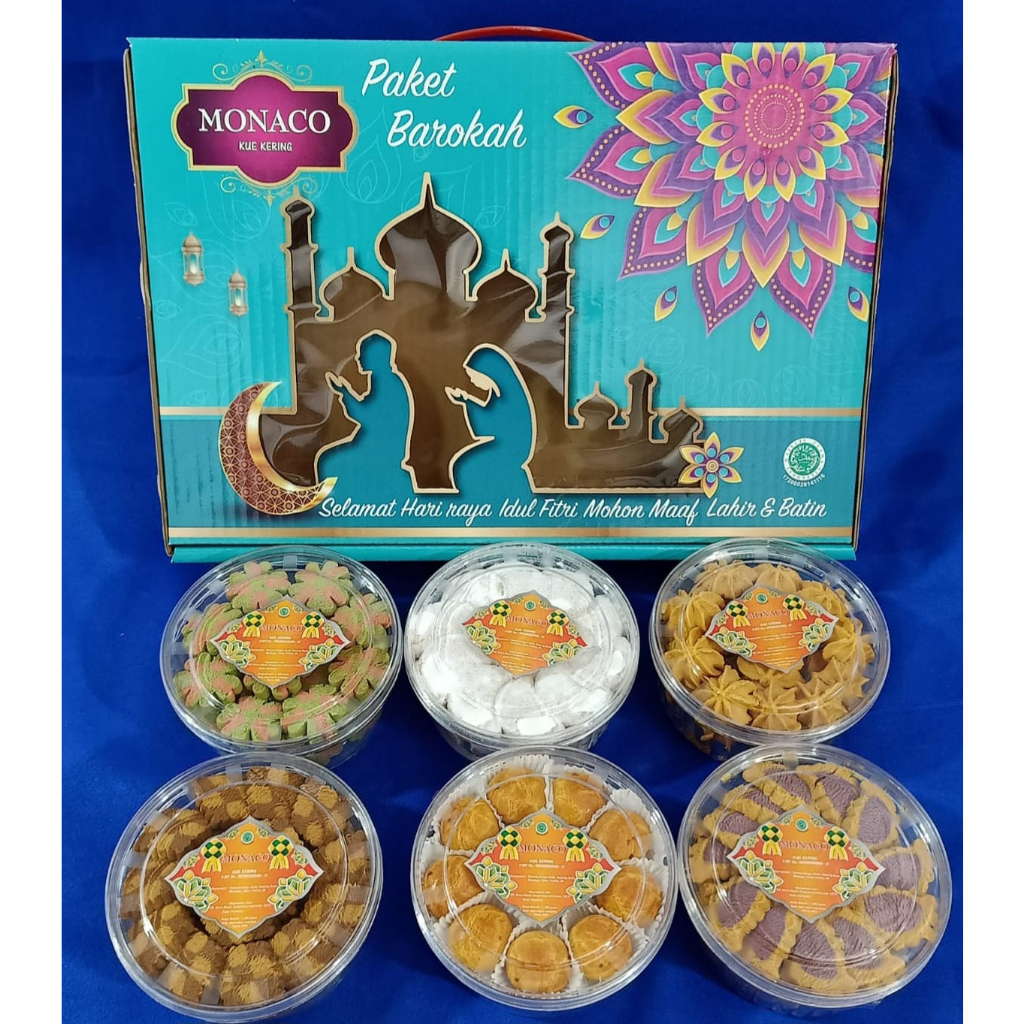 Jual Apazada - Kue Kering Lebaran Monaco Hidayah Halal / Hampers Kue ...