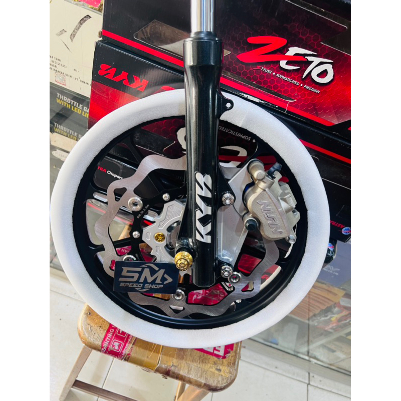 Jual KYB Shock Breaker Depan KAYABA ZETO Front Fork HONDA Series Beat Scoopy Vario 110 Vario 125 ...