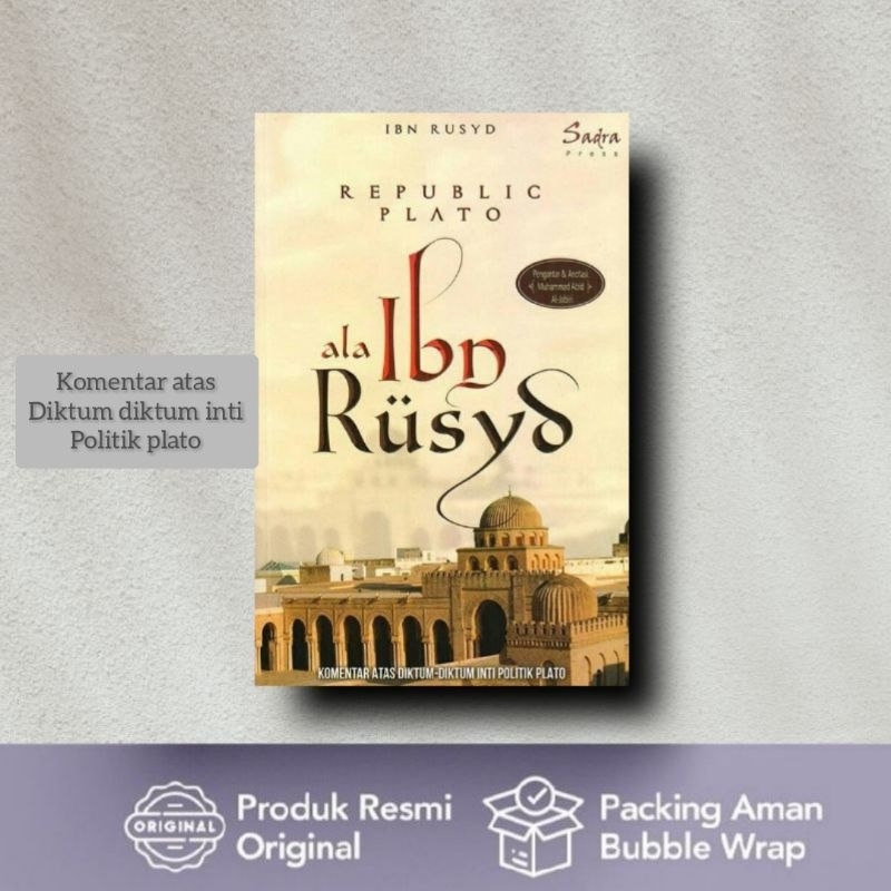 Jual Buku Republic Plato ala Ibn Rusyd | Shopee Indonesia