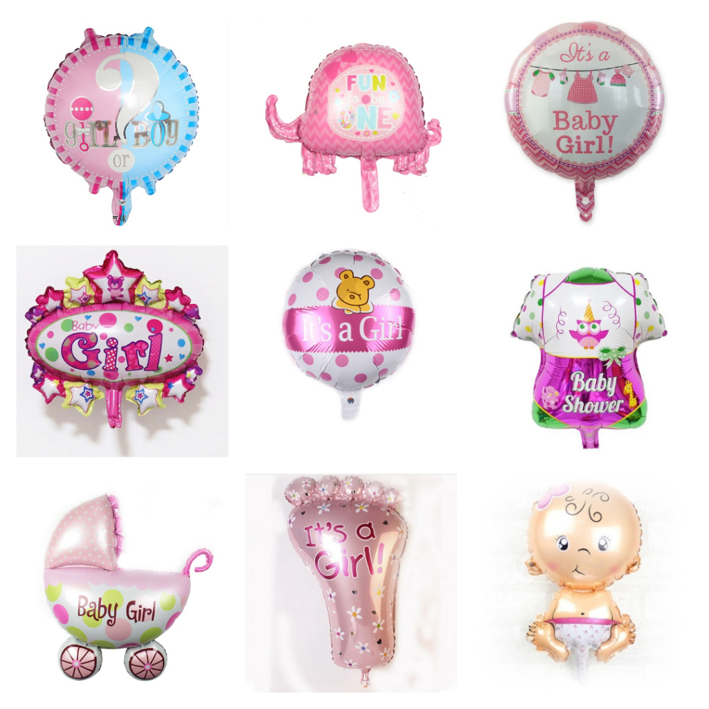 Jual Balon Baby Girl / Balon Bayi Cewek / Balon Anak Cewek / Balon Anak ...