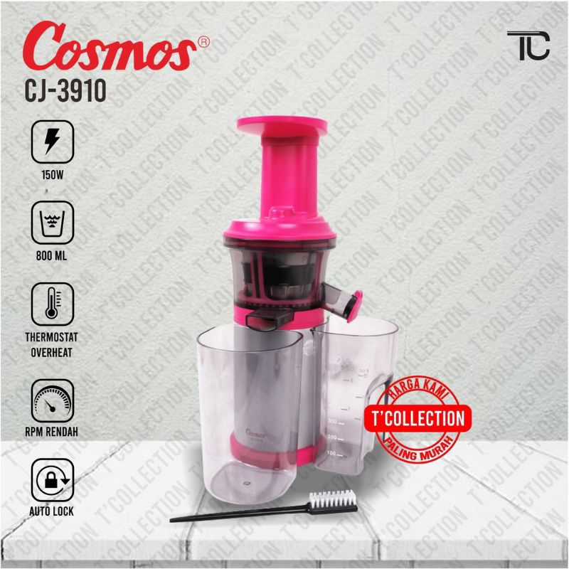 Jual Cosmos Juicer - Slow Juicer CJ 3910 (800 ml) | Shopee Indonesia
