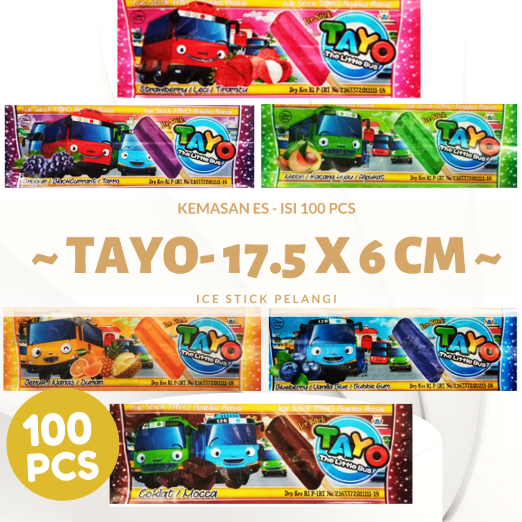 Jual Plastik Karakter Buat Es Krim Plastik Ice Mambo Sablon Plastik ...