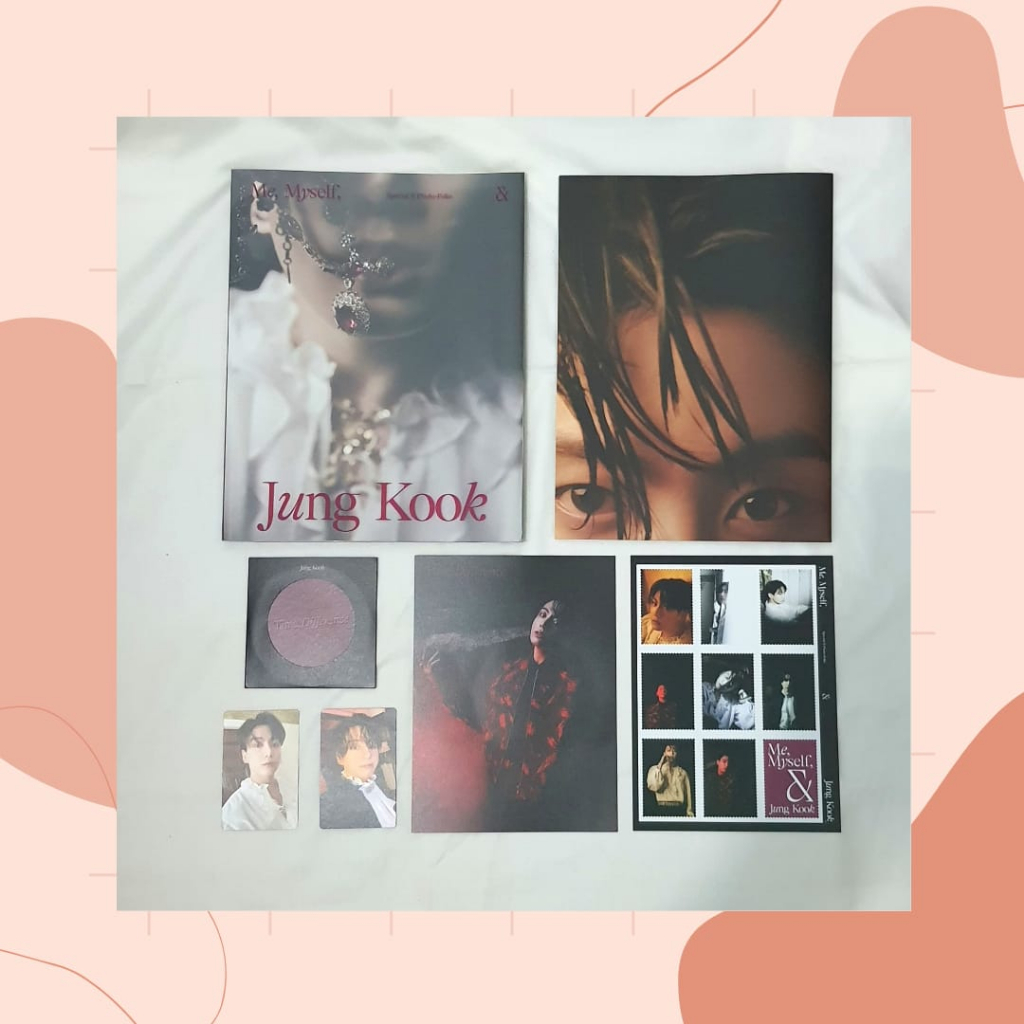 Jual [READY STOCK] SHARING SPECIAL 8 PHOTO-FOLIO ME, MYSELF, AND JUNG KOOK 'TIME DIFFERENCE ...
