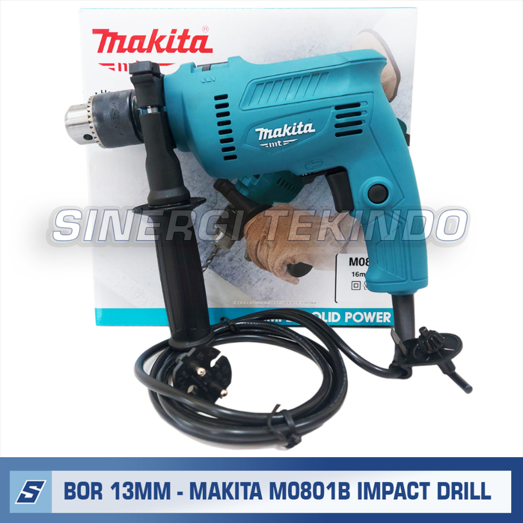Jual Mesin Bor Tangan - MAKITA M0801B Mesin Bor Besi Kayu M 0801 B [13mm] | Shopee Indonesia