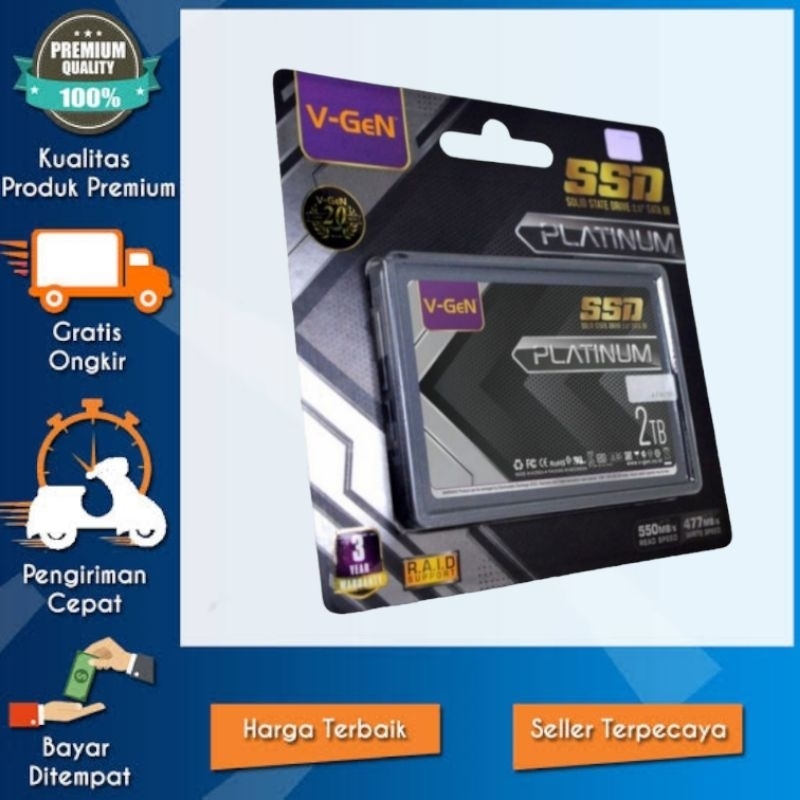 Jual SSD 2TB V-Gen Sata III Solid State Drive Original | Shopee Indonesia