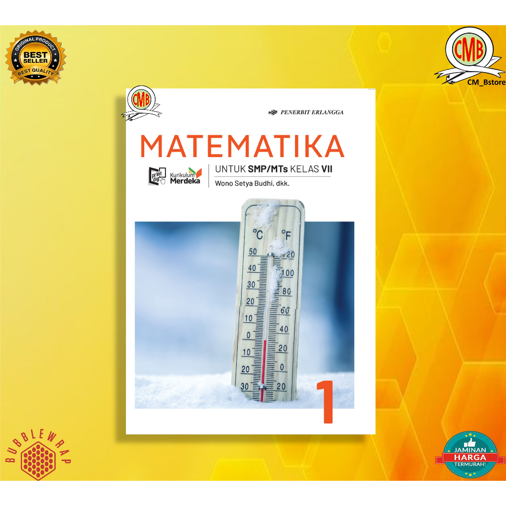 Jual BUKU MATEMATIKA KELAS 7 KURIKULUM MERDEKA REVISI ORIGINAL | Shopee Indonesia
